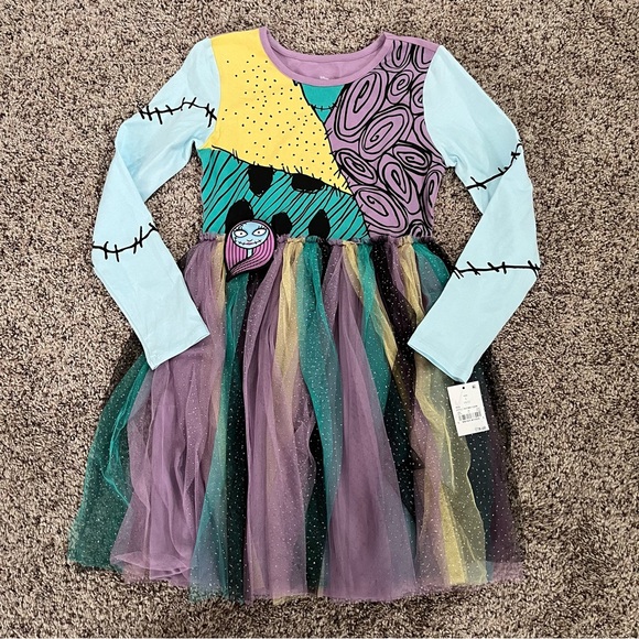 Disney | Dresses | Disney Nightmare Before Christmas Sally Long Sleeve ...